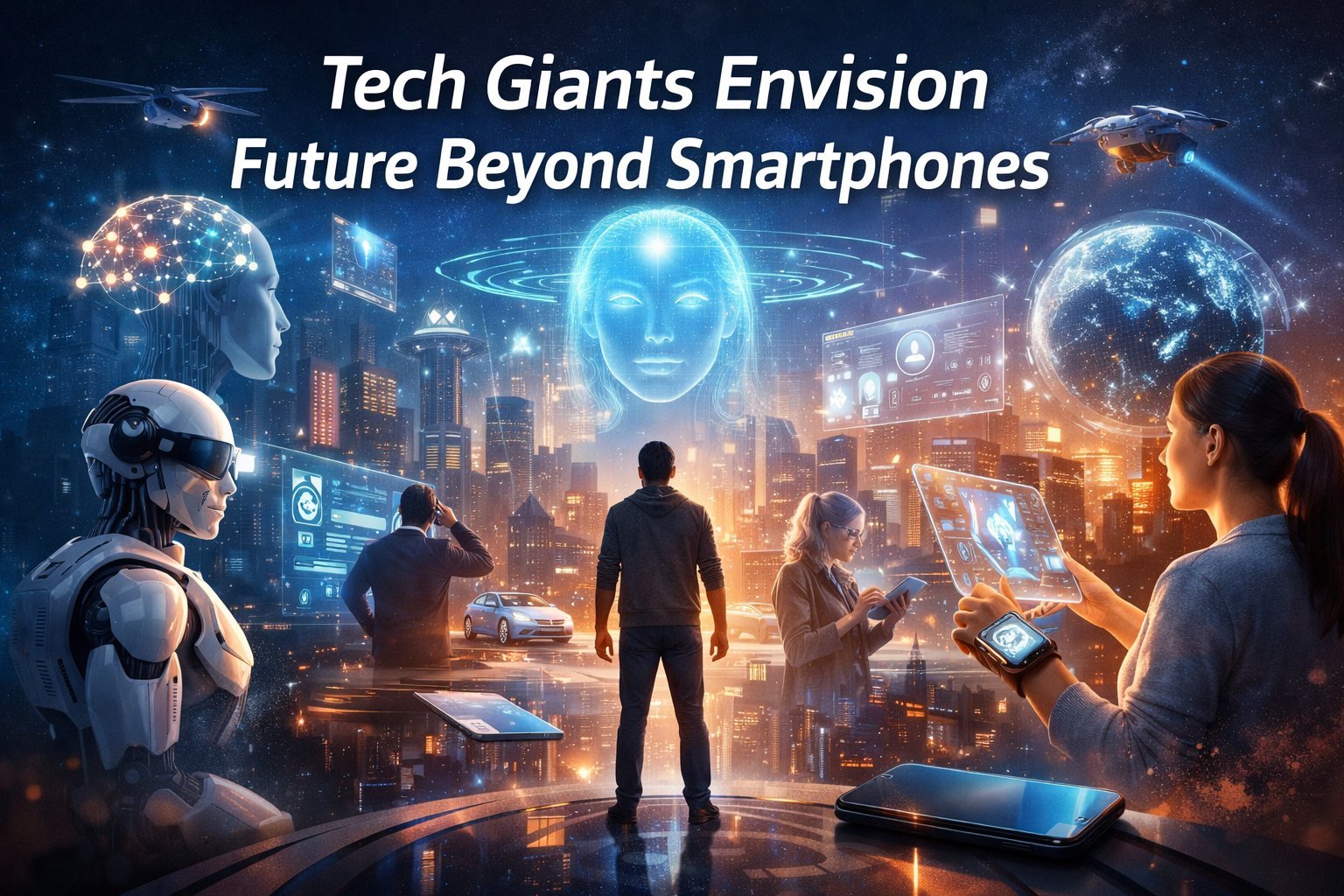 Tech Giants Envision Future Beyond Smartphones