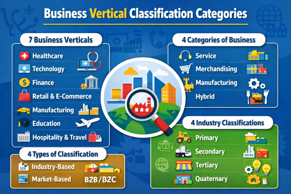 Business Vertical Classification Categories: Guide for Modern Organizations